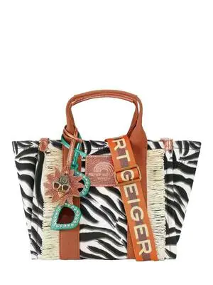 Kurt Geiger Small Southbank Tote Bag - White