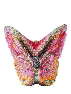 Judith Leiber Butterfly Fireclipper Crystal-embellished Clutch - Multi