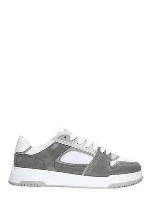 CLEENS Layup Suede And Mesh Trainers - Grey/light