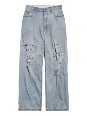 Balenciaga Baggy Denim Pants - Blue