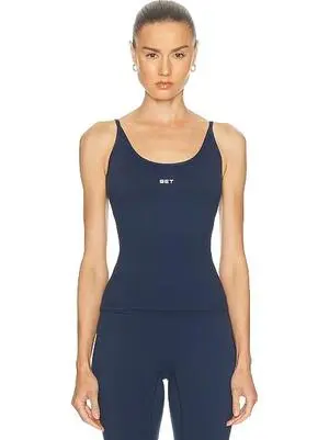 SET ACTIVE Sportbody Sporty U Tank - Atlantic