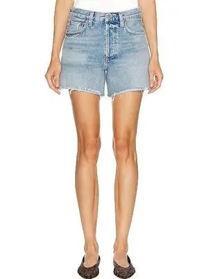 AGOLDE Nye Relaxed Denim Shorts - Post