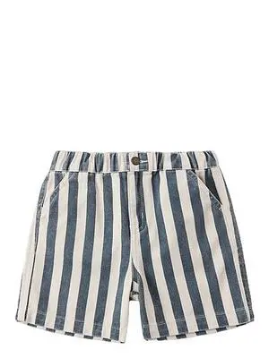 RYLEE + CRU Boardshort In With Stripes - Navy
