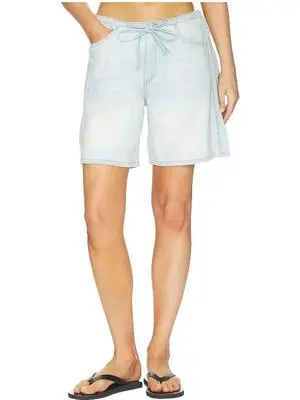 DL1961 Dl Aura Sienna Low-slung Drawstring Short - Blue