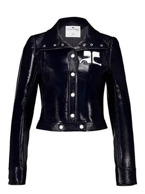 COURREGES Reedition Vinyl Jacket - Blue