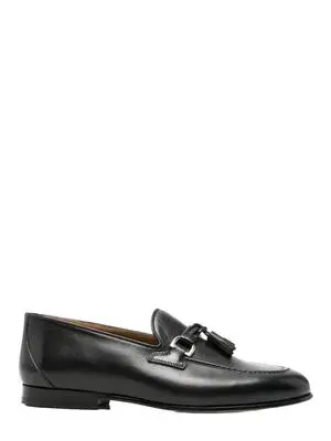 STURLINI FIRENZE Tassel-detail Leather Loafers - Black