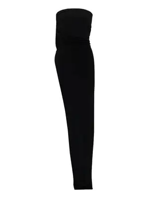 Rick Owens Edfu Floor-length Strapless Top - Black
