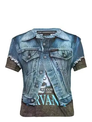 Andersson Bell Printed T-shirt - Blue