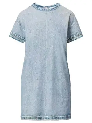 Rag & Bone Miramar Kelly T-shirt Mini Dress - Blue
