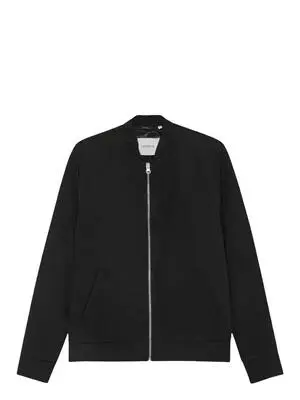 LES DEUX Como Bomber Jacket - Black