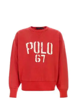 Polo Ralph Lauren Logo-print Sweatshirt - Red