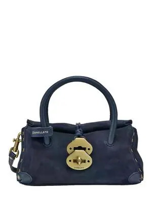 ZANELLATO Baby Dotta® Stud-embellished Tote - Blue
