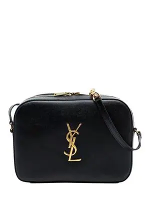 Saint Laurent Monogram Camera Bag - Black