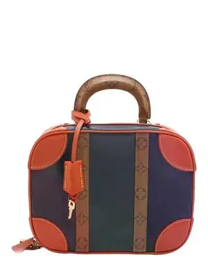 LOUIS VUITTON 2019 Monogram Reverse Valisette Pm Satchel - Blue