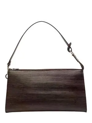 LOUIS VUITTON 2004 Epi Pochette Accessoires - Brown