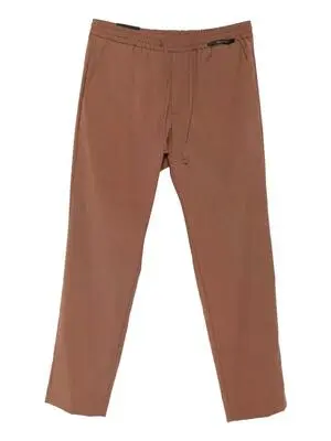 MICHAEL COAL Mc Adam Drawstring Trousers - Brown