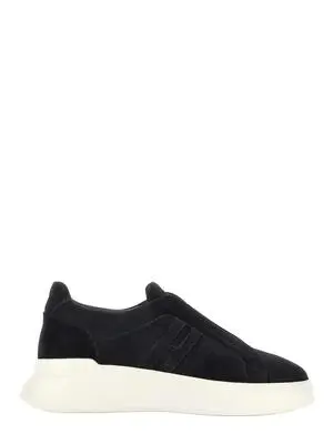 Hogan H580 Logo-detail Sneakers - Blue