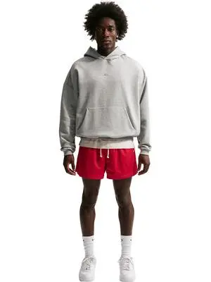 Nike Standard Issue 5" Practice Mesh Basketball Shorts - Red