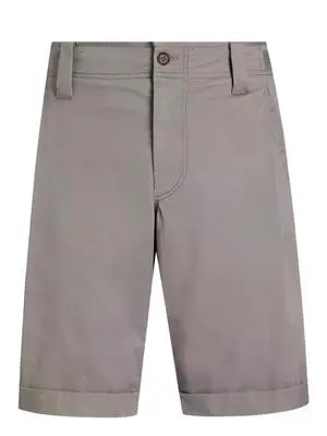 Dolce & Gabbana Topstitched Chino Shorts - Grey