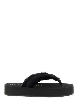 Balenciaga Balenciaga Embellished Stiletto Heel Mule Sandals With Applied Crystals Black