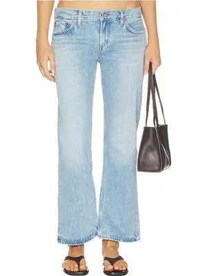 AGOLDE Low Rise Boot Ankle Jeans - Stream