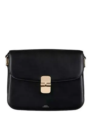 A.p.c. Grace Shoulder Bag - Black