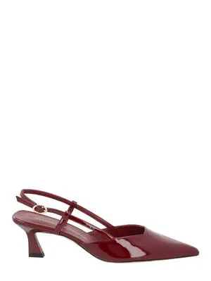 STUART WEITZMAN Slingback Pumps - Bordeaux