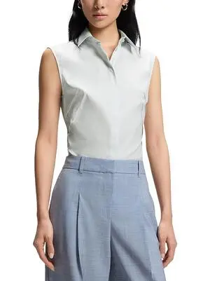 BOSS Sleeveless Top - Open Blue