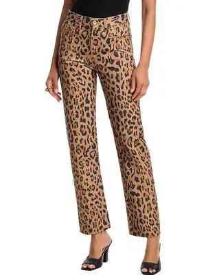 BLAZÉ MILANO Simba Denim Paso Straight Jeans - Camel