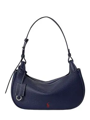 Polo Ralph Lauren Polo Play Leather Shoulder Bag - Ink
