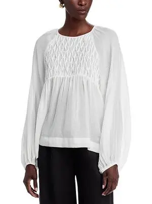 A.REN A. Ren Sereia Linen Top - Off White