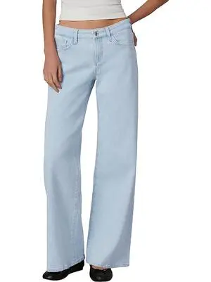 Joe's Jeans The Lou Lou Low Rise Wide Leg Jeans - Jubilee