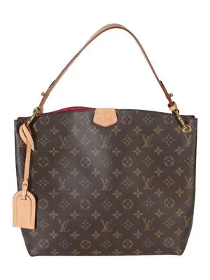 LOUIS VUITTON Monogram Canvas Graceful Pm - Red