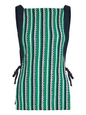 Simkhai Melville Striped Knit Top - Green