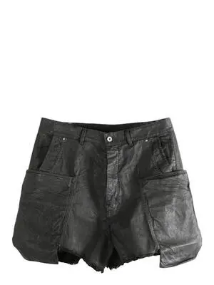 Rick Owens DU01F4358 DBK 09 Shorts Black