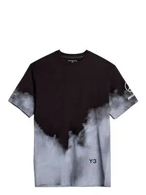 Adidas Y3 Mercedes Amg Petronas Formula 1 Team Tour Short Sleeve Tee Shirt - Black