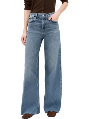 Rag & Bone Flexi Sofie High-rise Wide-leg Jeans - Mack