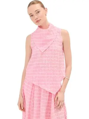 LE BOP Riley Checked Blouse - Mary's Rose