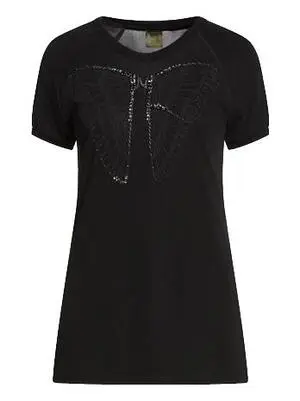 Mr & Mrs Italy Printed Jersey T-shirt - Black