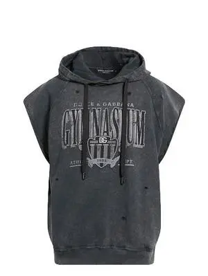 Dolce & Gabbana Cotton Fleece Sweatshirt - Grey