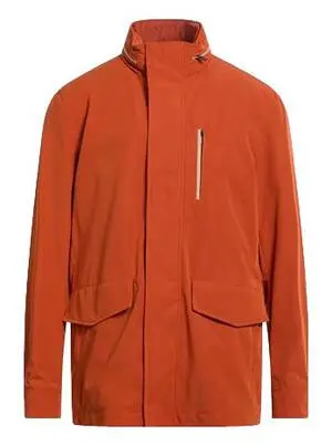 Paul & Shark Paul & Shark Polyester Elastane Jacket Rust
