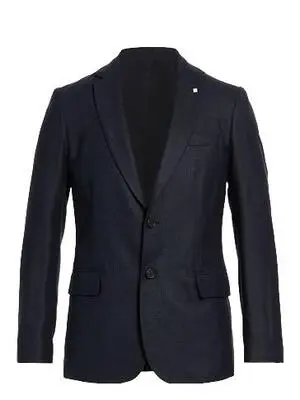 GANT Man Blazer Navy Size 40 Wool, Polyester