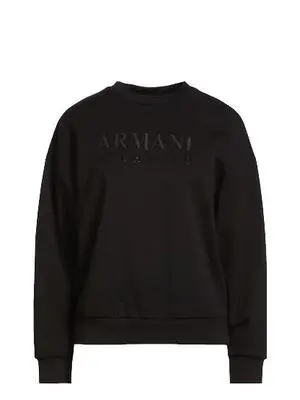 Armani Exchange Sweatshirt In Polyamide, Viscose, And Elastane - Black