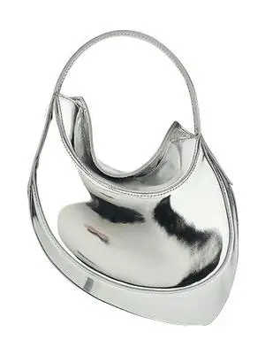 MUGLER Leather Hobo Bag