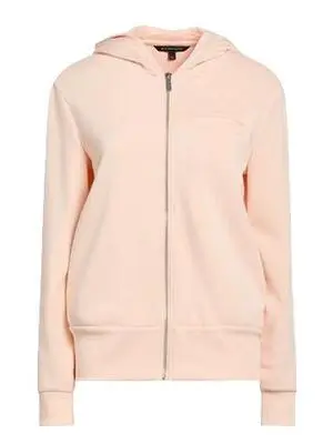 Armani Exchange ARMANI EXCHANGE Polyamide, Viscose, Elastane Jersey Zip-Up Hoodie Blush