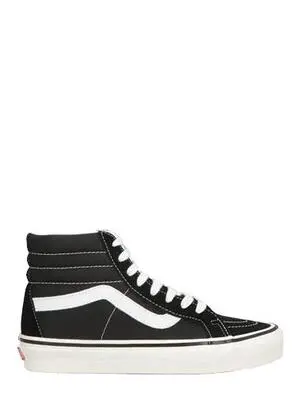 VANS Leather And Textile Fiber Sneakers - Black