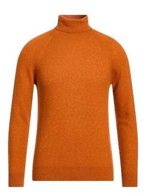 MOORER Turtleneck Knit Top - Orange