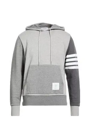Thom Browne Light Cotton Fleece Sweatshirt - Grey