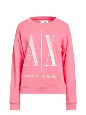 Armani Exchange Cotton Sweatshirt - Red