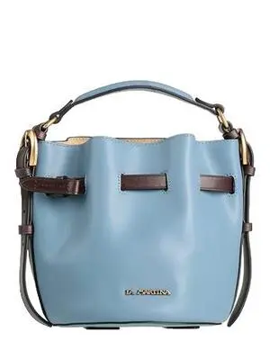 LA MARTINA Brisa Small Leather Handbag - Blue